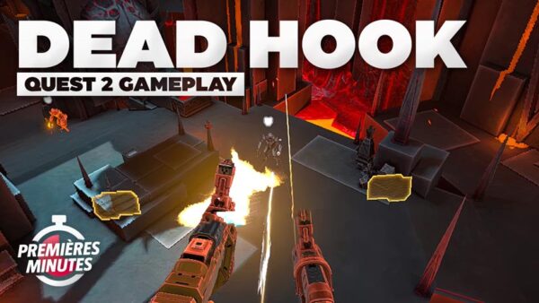 Dead Hook : Gameplay Meta Quest 2 - Un shooter rogue-like chaotique