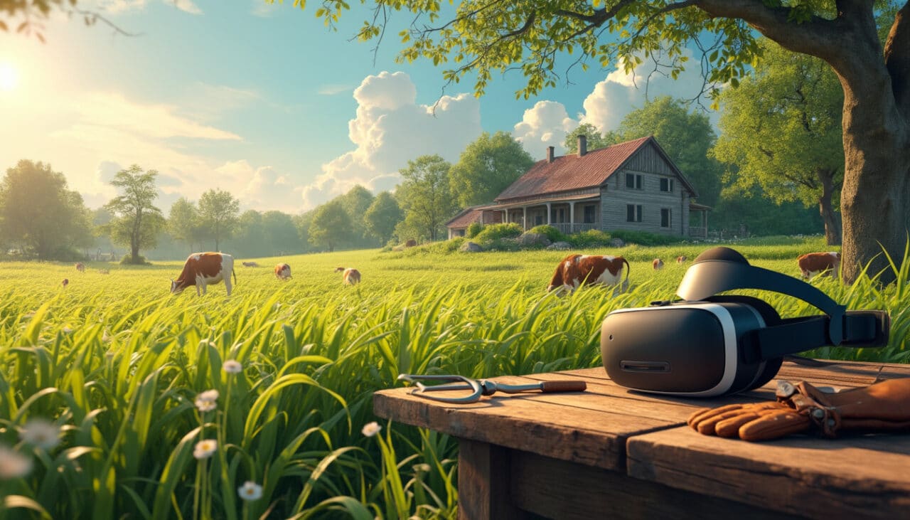 Farming Simulator VR : Une Évasion Rurale en Réalité Virtuelle