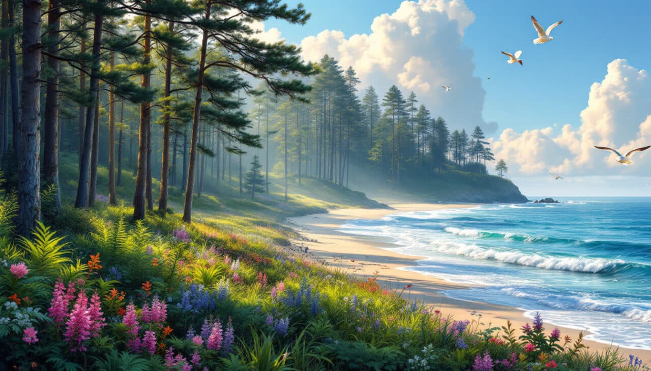 Landes en vr : explorez forêts et plages