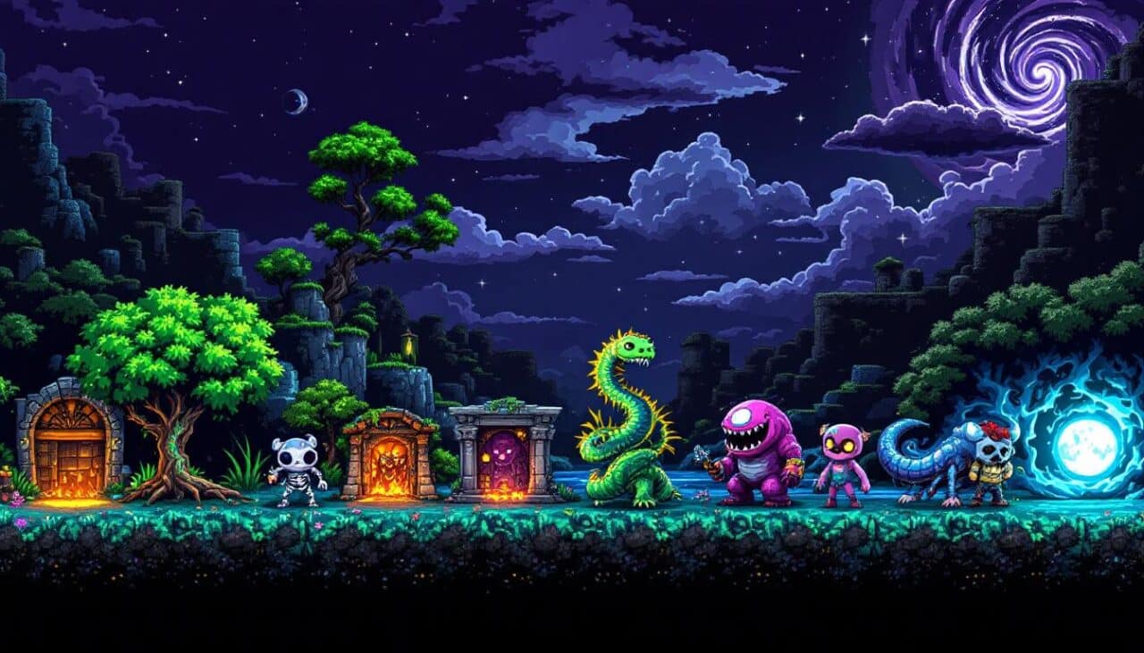 Découvrez les boss de Terraria dans l'ordre