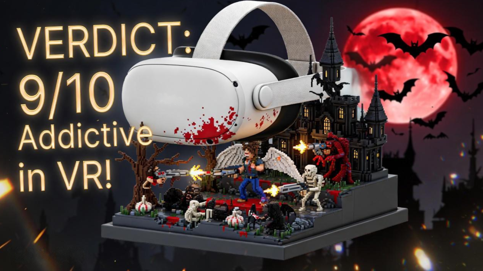 Vampire Survivors débarque en VR sur Quest : notre verdict