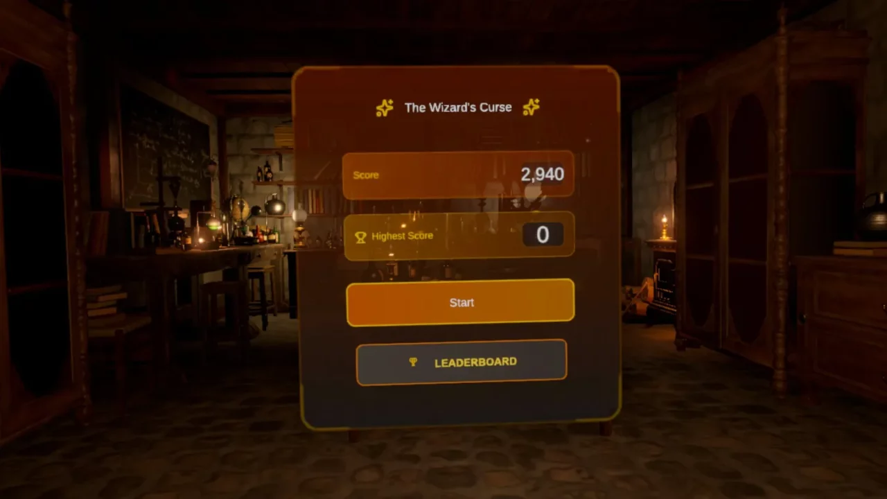 The Wizard’s Curse VR : magie et arcade débarquent sur Quest
