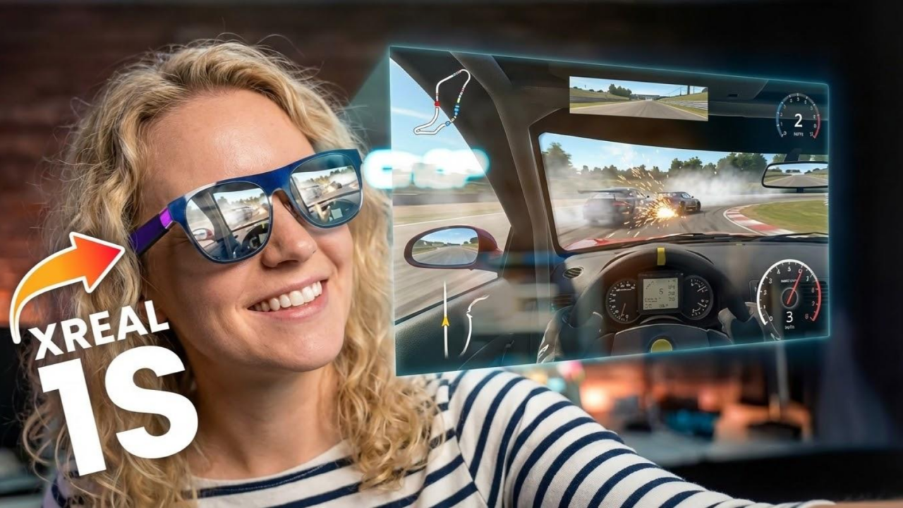 Lunettes XReal 1S : Immersion grand écran à prix mini
